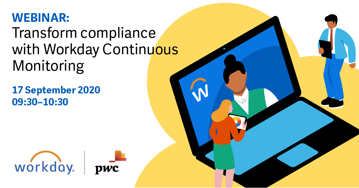 Transform compliance with Workday Continuous Monitoring webinar